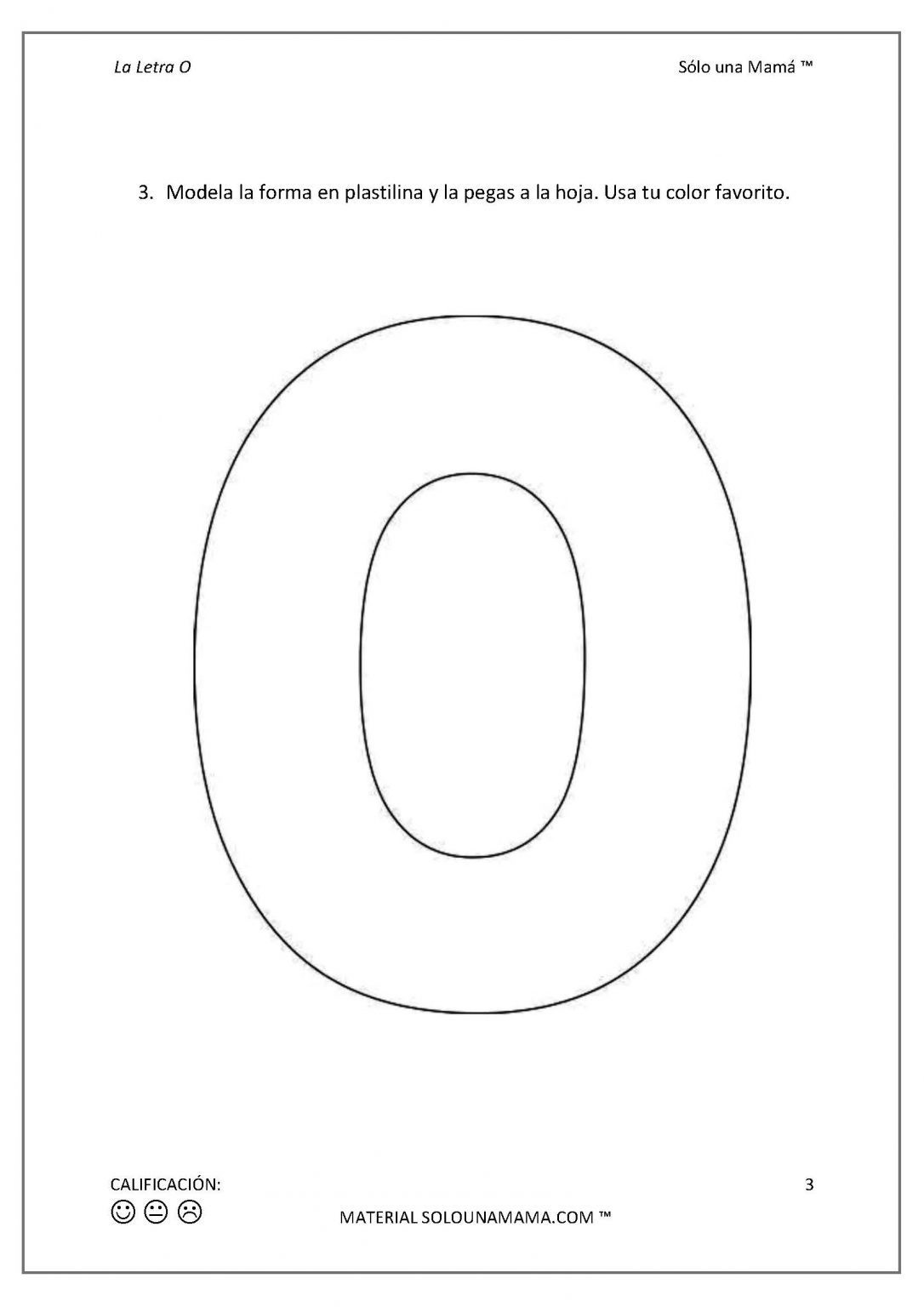 Cuadernillo de las Vocales - Sólo Una Mamá